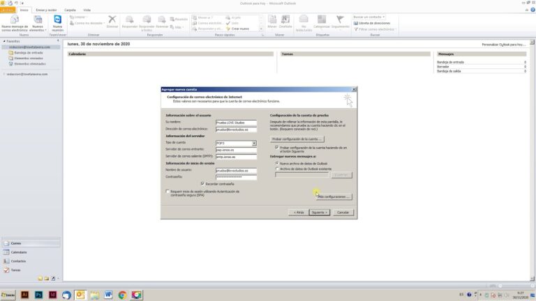 Cómo configurar correo de 1and1 en outlook - Mundowin