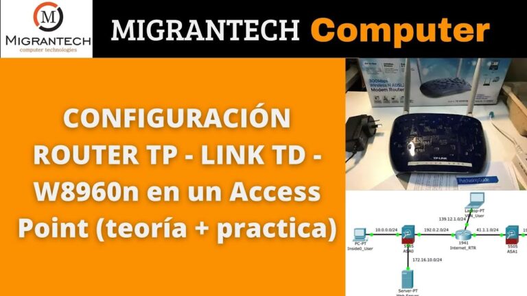 Configurar TP-Link TD-W8960N para Speedy: Guía Paso a Paso - Mundowin