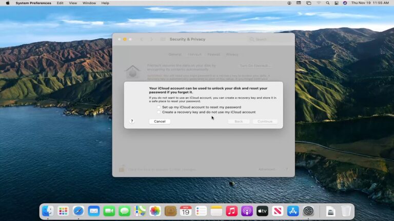 Enable FileVault Setup/Tutorial for macOS Big Sur - Mundowin
