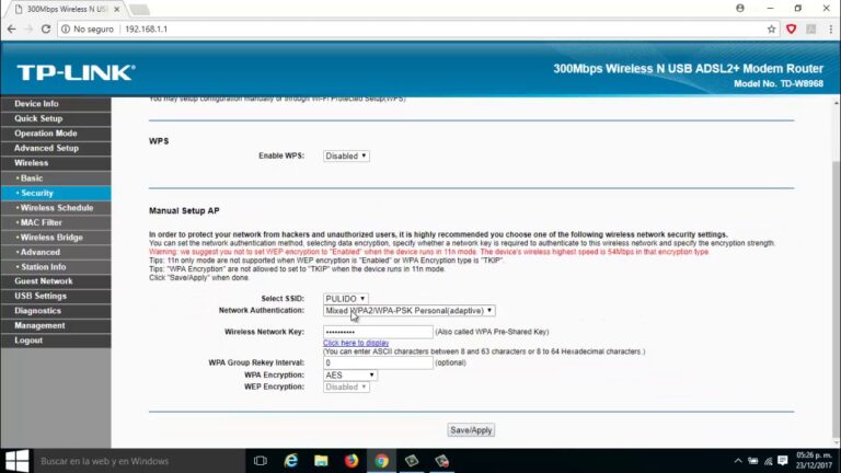 Configuración modo puente TP-Link TD-W8968 - Mundowin