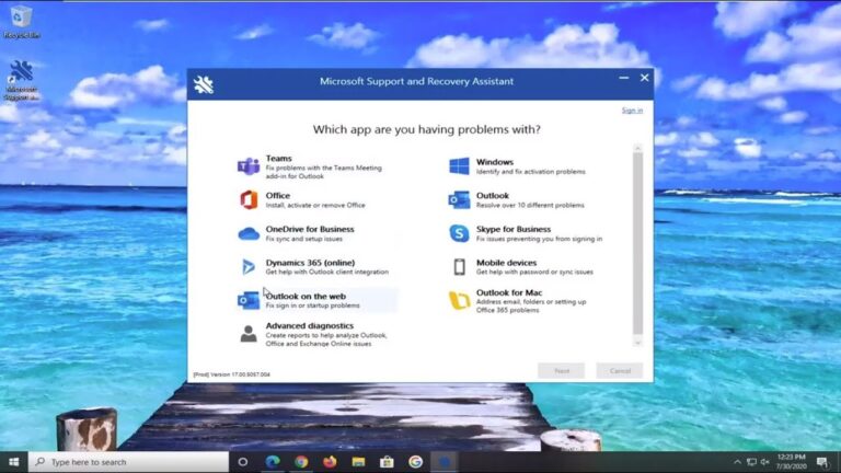 Windows 10でMicrosoft Support and Recovery Assistantを使用する方法 [チュートリアル ...
