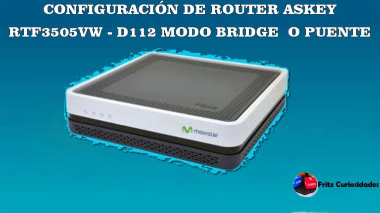 Cómo configurar router movistar observa modo bridge - Mundowin