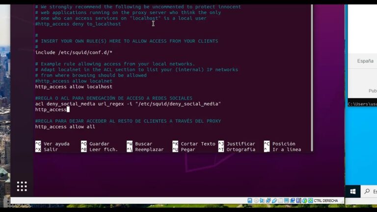Cómo configurar un servidor proxy en ubuntu - Mundowin
