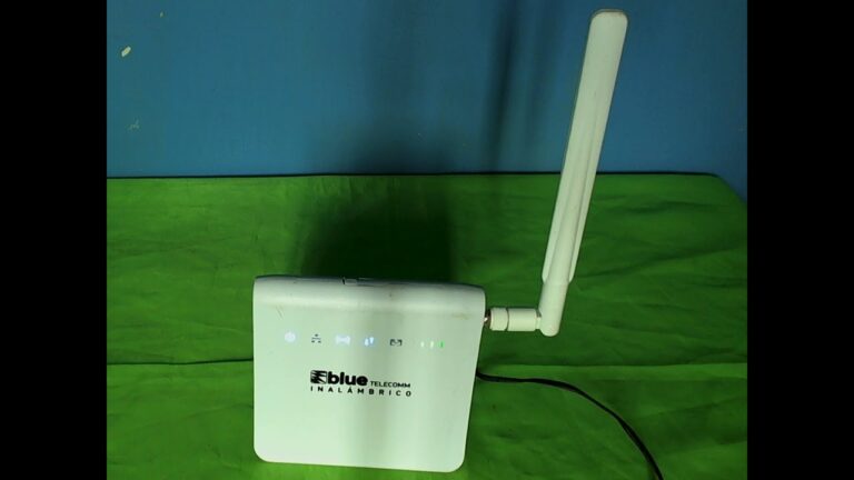 Cómo configurar el modem de blue telecom - Mundowin