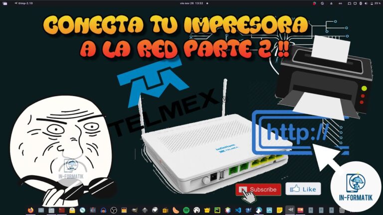 Cómo configurar impresora en red con modem infinitum - Mundowin