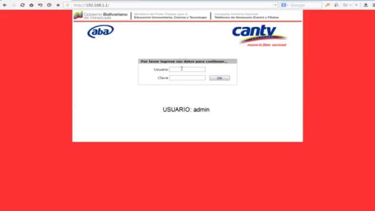 Cómo configurar un moden wifi de cantv - Mundowin