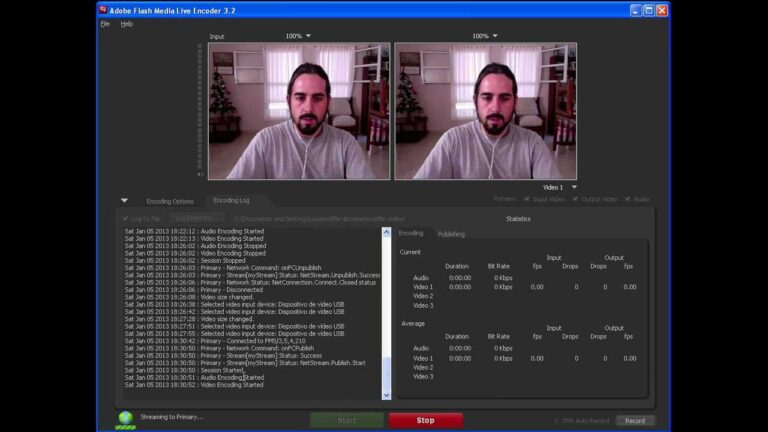 Cómo configurar adobe flash media live encoder - Mundowin