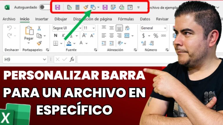 Cómo configurar la barra de acceso rapido en excel - Mundowin Cómo configurar la barra de acceso rapido en excel - Mundowin