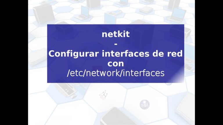 Cómo configurar /etc/network/interfaces - Mundowin