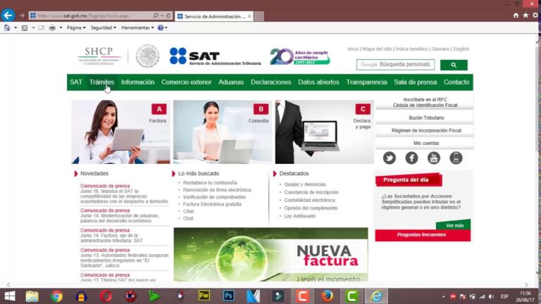 Cómo configurar internet para pagina del sat - Mundowin