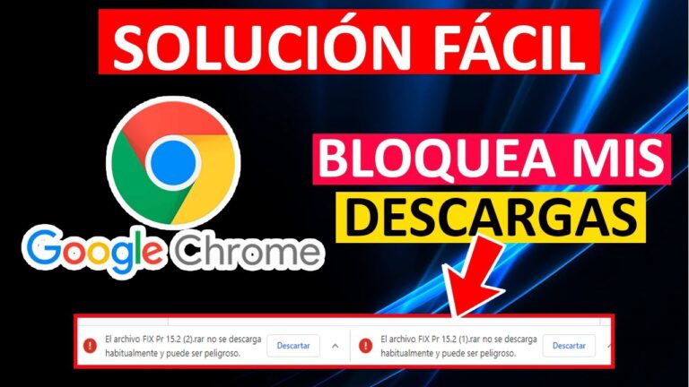 Cómo configurar chrome para que no bloquee las descargas - Mundowin