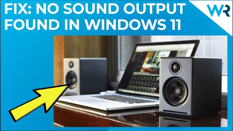 No sound output devices found in Windows 11 - Mundowin