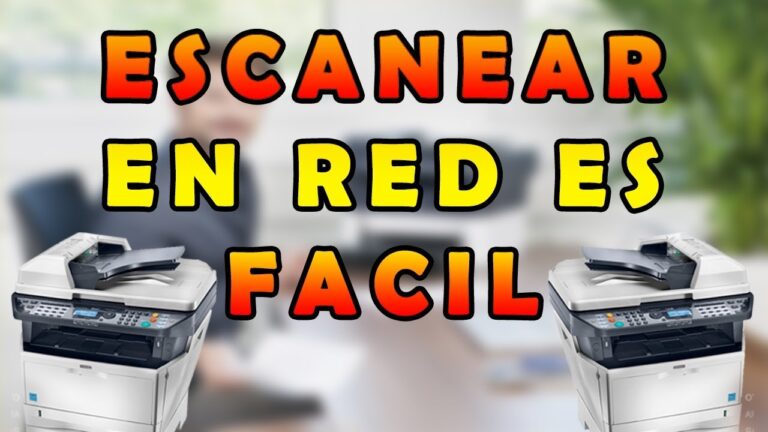 Cómo configurar un escaner en red - Mundowin