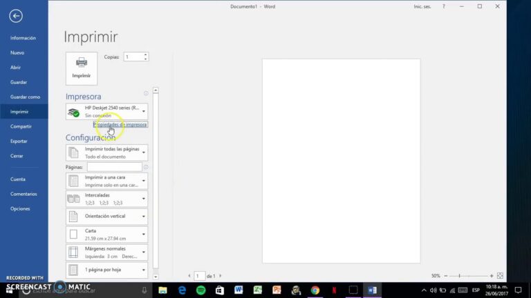 How to configure Word to print in color - Mundowin