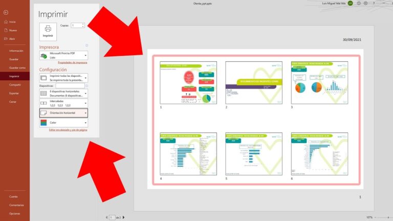 How to set up and print in PowerPoint - Mundowin