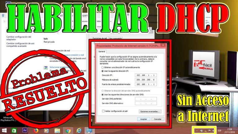 Cómo configurar dhcp en windows 10 - Mundowin