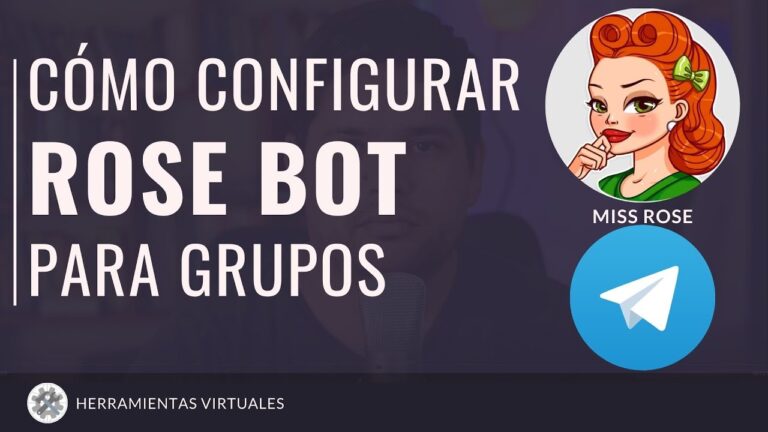 Cómo configurar bot rose en telegram - Mundowin