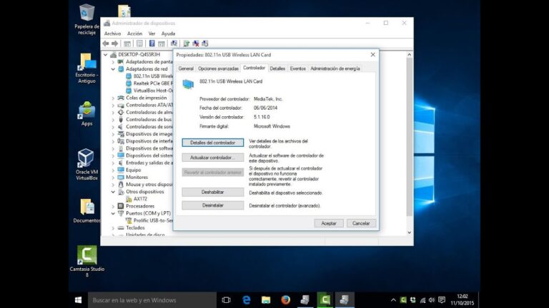 Cómo configurar realtek rtl8723bs wireless lan 802.11n sdio network ...