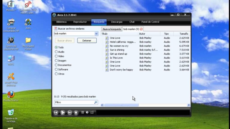 Cómo configurar ares para descargar musica - Mundowin