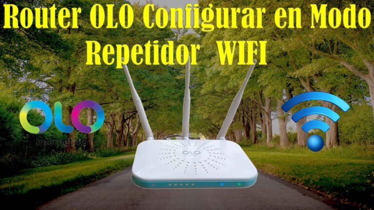 Cómo configurar router olo Cómo repetidor - Mundowin