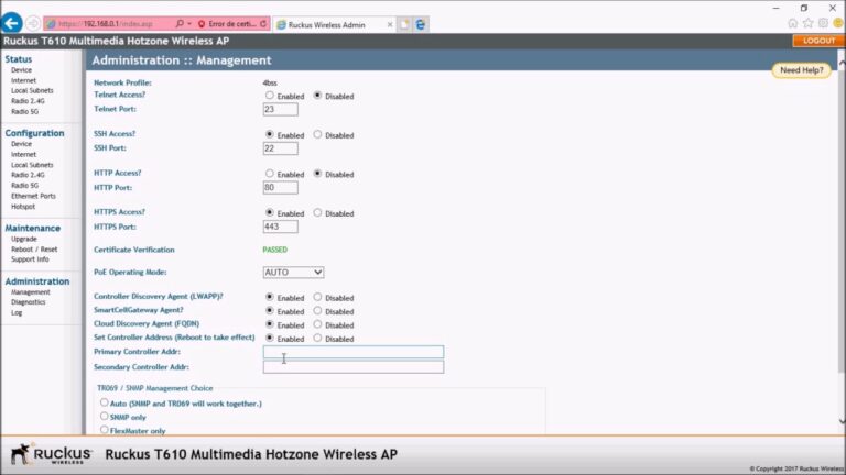 Cómo configurar router ruckus telefonica del sur - Mundowin