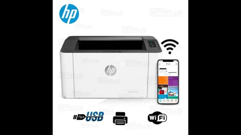 How to set up HP 107w WiFi printer - Mundowin