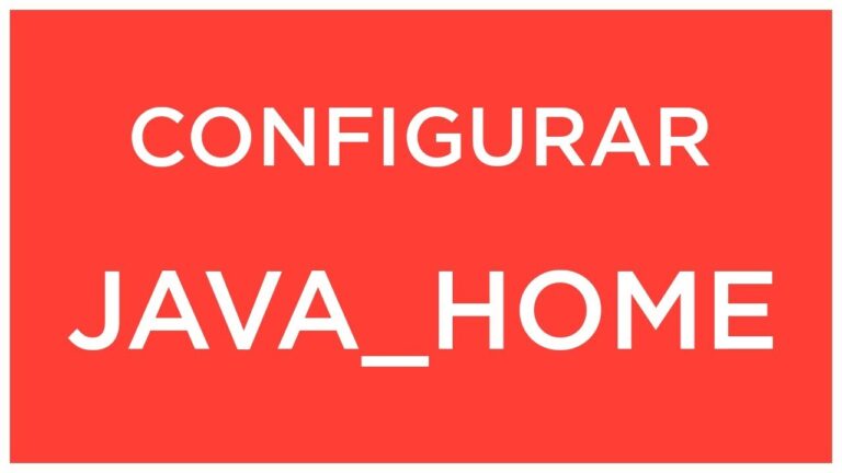 Cómo configurar java_home windows 10 - Mundowin