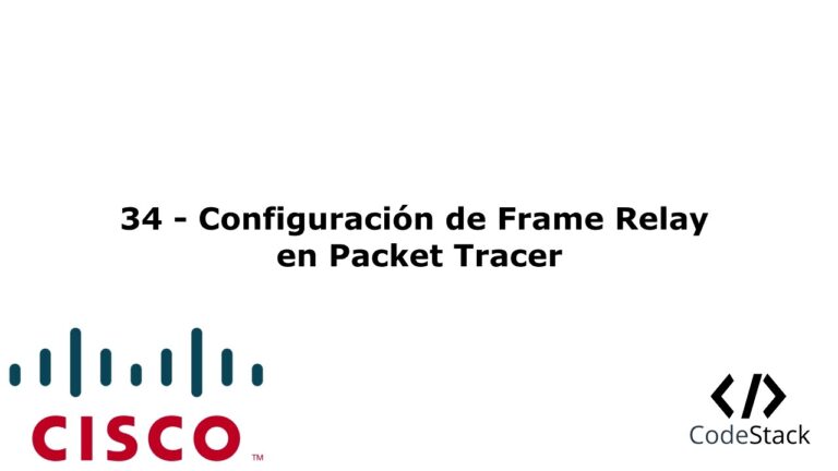 Cómo configurar router frame relay packet tracer - Mundowin