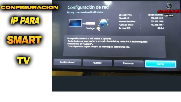 Cómo configurar ip estatica en smart tv lg - Mundowin