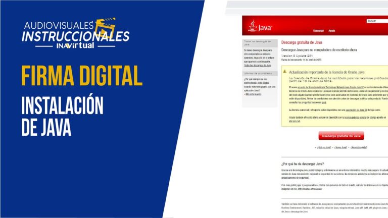 Cómo configurar java para firma digital - Mundowin