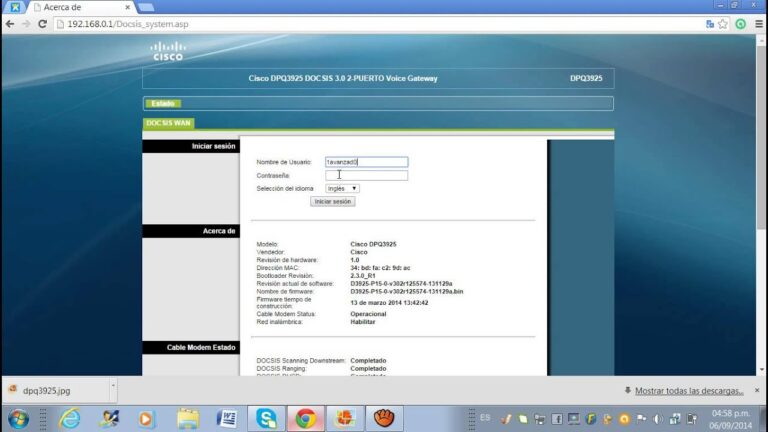 Cómo configurar router cisco dpq3925 claro peru - Mundowin