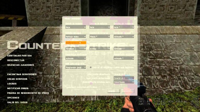 Cómo configurar el counter strike source - Mundowin