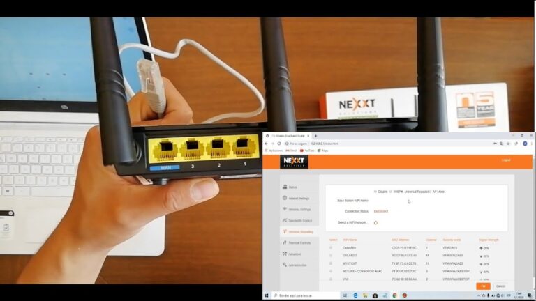 Cómo configurar un router nexxt Cómo repetidor - Mundowin