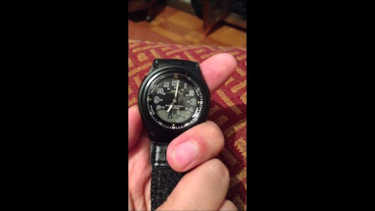 Cómo configurar hora de reloj casio aw-80 - Mundowin