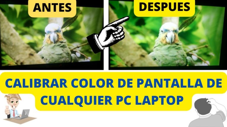 Cómo configurar el color de mi pantalla de mi laptop - Mundowin