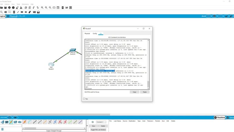 Cómo configurar un servidor ntp en packet tracer - Mundowin