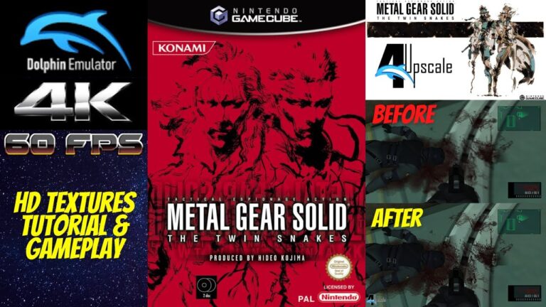Com configurar dolphin per metall gear solid twin snakes - Mundowin