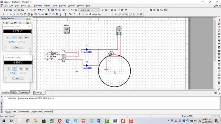 Cómo configurar un transformador en multisim - Mundowin