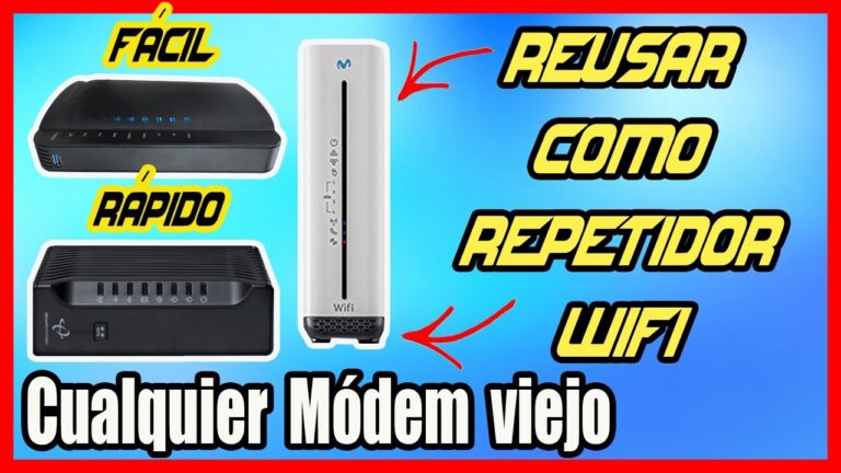 Cómo configurar un modem viejo Cómo repetidor - Mundowin