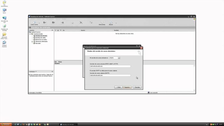 Cómo configurar outlook express en windows xp - Mundowin