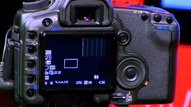 Cómo configurar 5d mark ii para video - Mundowin