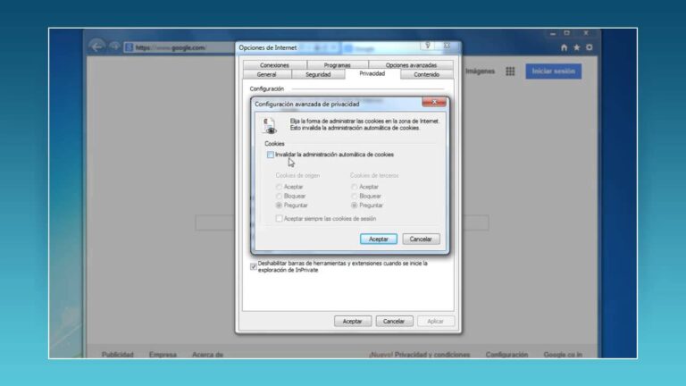 Cómo configurar cookies en microsoft internet explorer - Mundowin