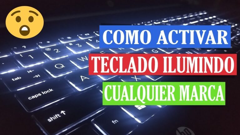 Cómo configurar la iluminacion del teclado - Mundowin