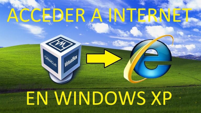 Cómo configurar internet windows xp maquina virtual - Mundowin