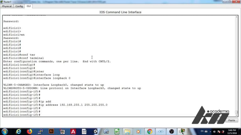 Cómo configurar una loopback en un router cisco - Mundowin