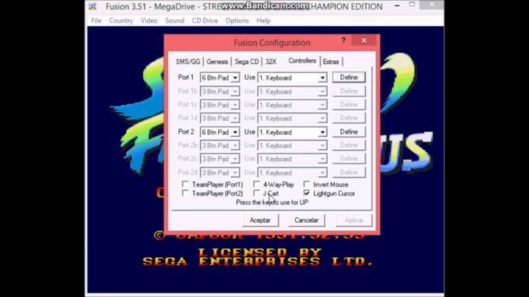 Cómo configurar los controles de street fighter 2 para pc - Mundowin