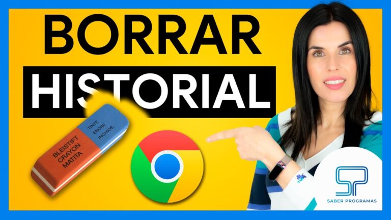 Cómo configurar historial en google chrome - Mundowin