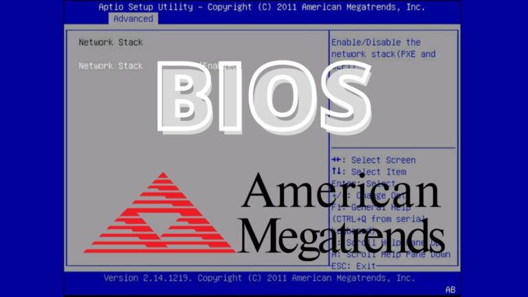 Cara mengkonfigurasi BIOS American Megatrends untuk boot dari USB ...