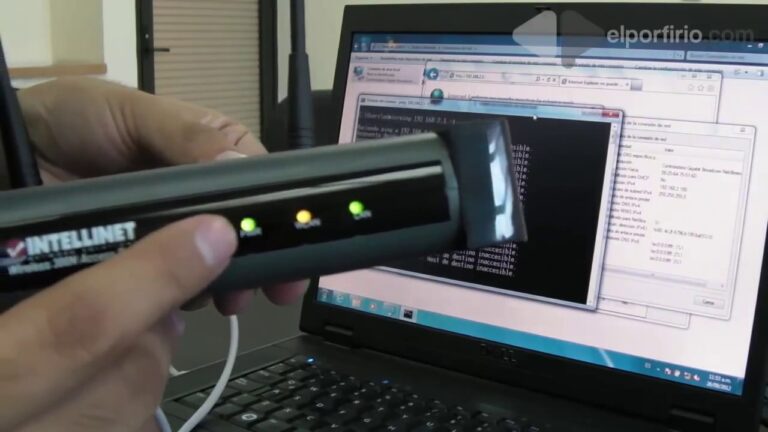 Cómo configurar un access point intellinet - Mundowin