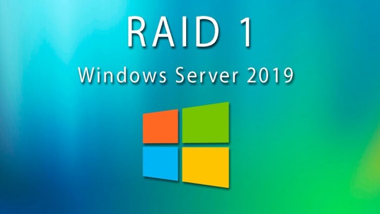 How to configure RAID 1 in Windows Server 2019 - Mundowin